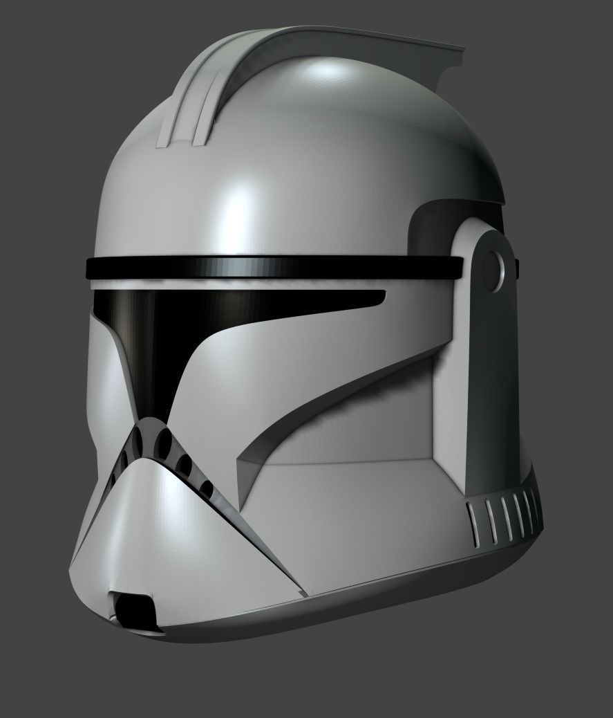 OBJ file Clone Helmet Phase 1 🪖 ・Template to download and 3D print・Cults